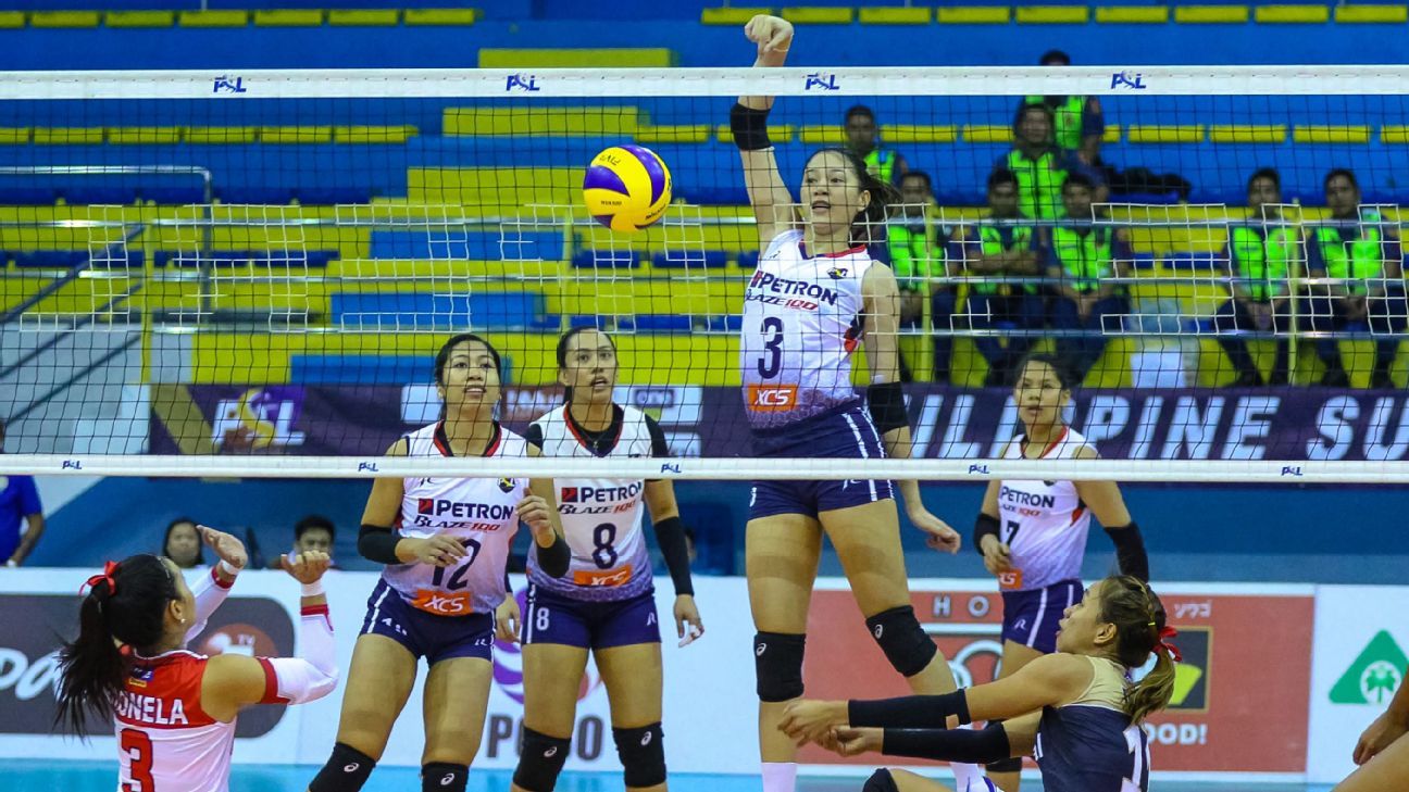 Petron outlasts Cignal in thrilling five-setter - ESPN