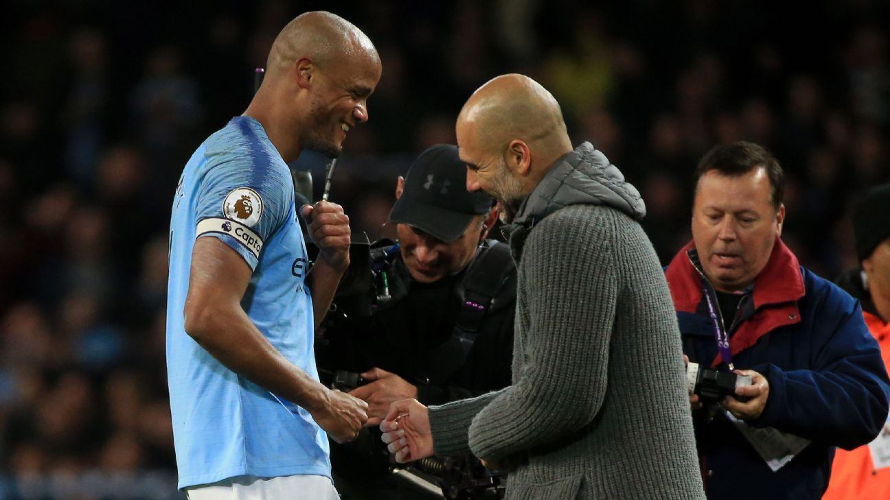 Man City players to choose captain - Guardiola - ESPN