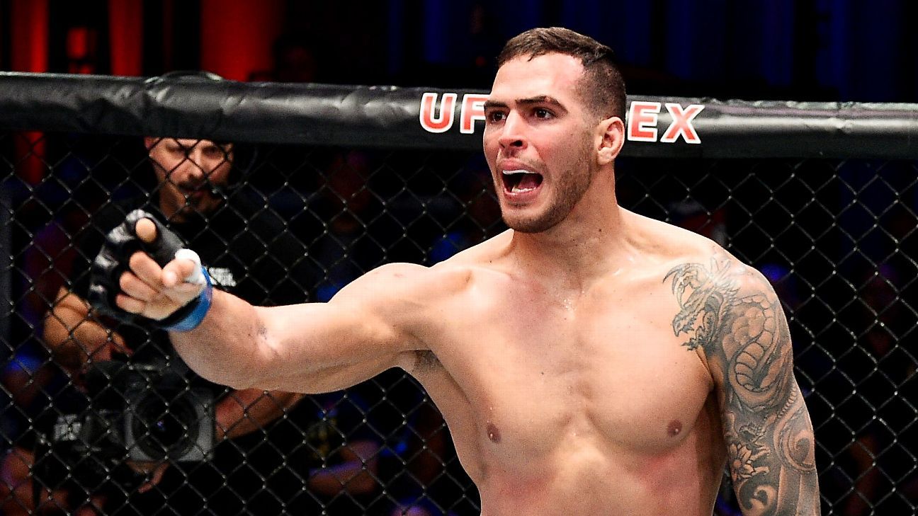 Contender Series fighter cut after failed drug test - ESPN