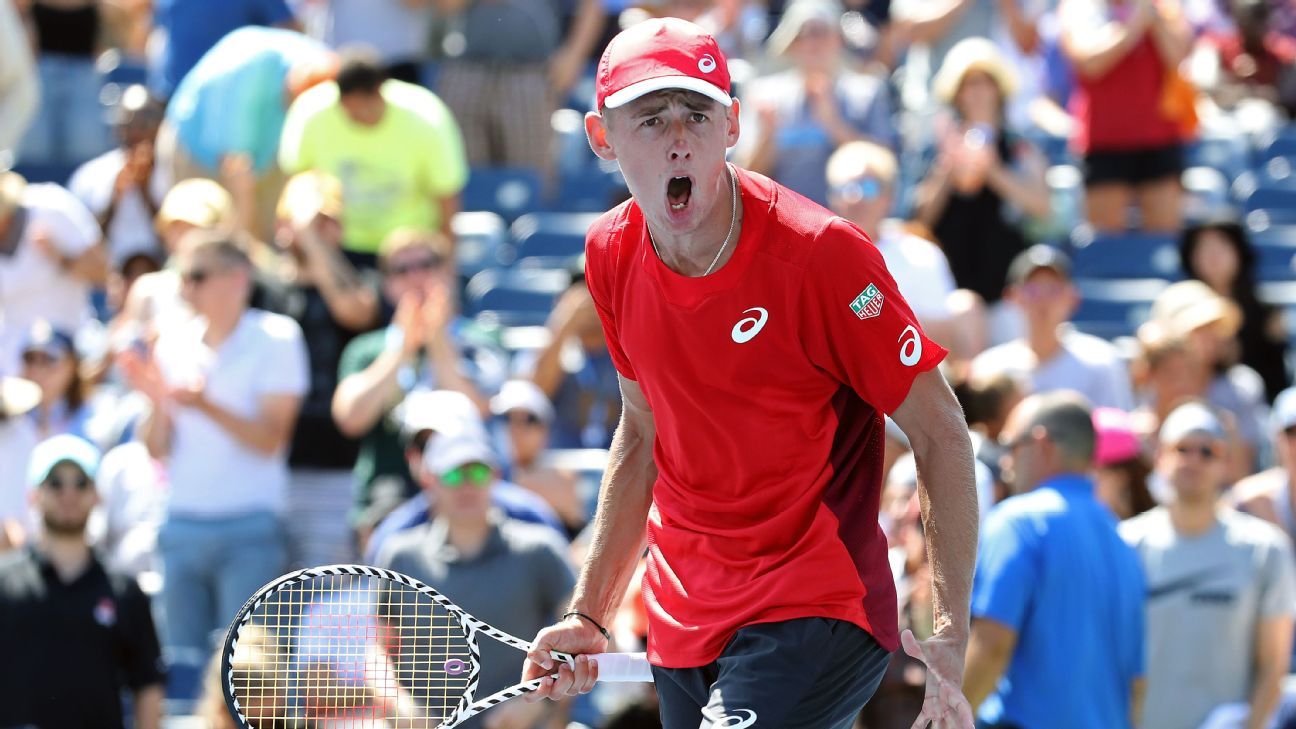Alex de Minaur records biggest win of career, Ashleigh Barty advances