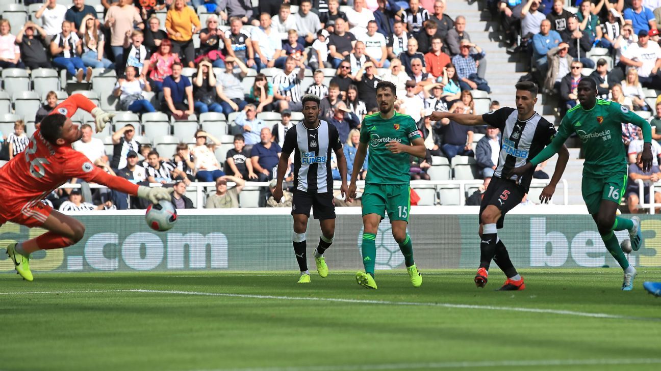 Newcastle United vs. Watford - Football Match Summary - August 31, 2019 ...