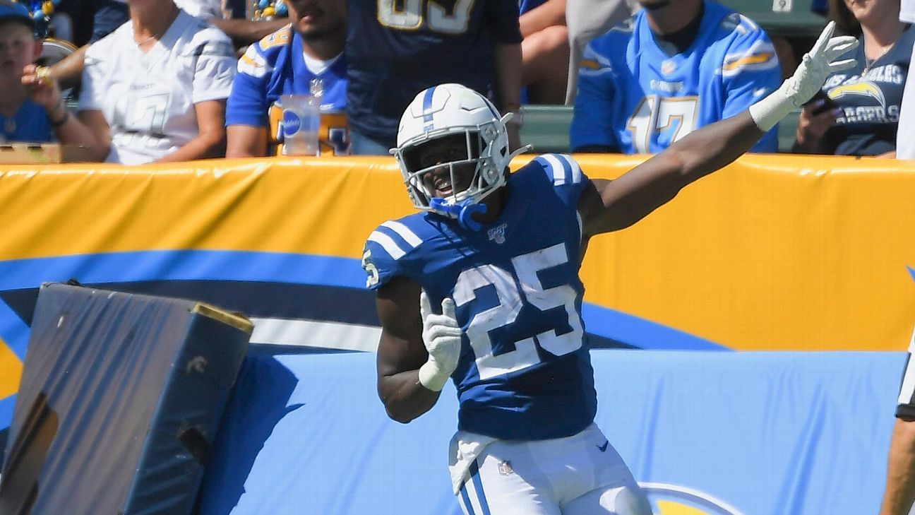 Colts RB Marlon Mack zooms to a 63-yard touchdown run - ESPN