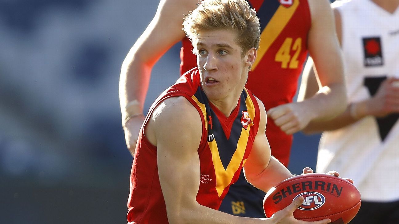 AFL Draft Wrap: SA midfielder Dylan Stephens firms as top-10 selection ...