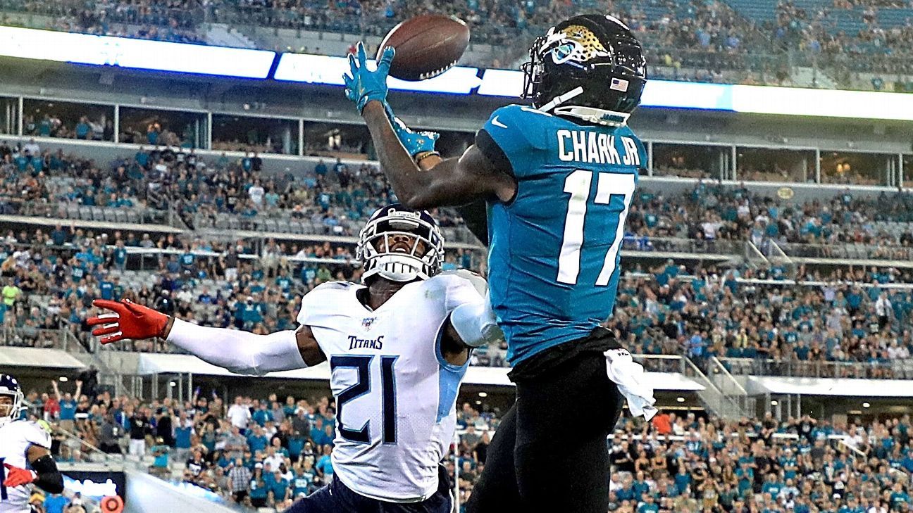 Comfortable DJ Chark becoming Gardner Minshew's big-play WR - ESPN ...