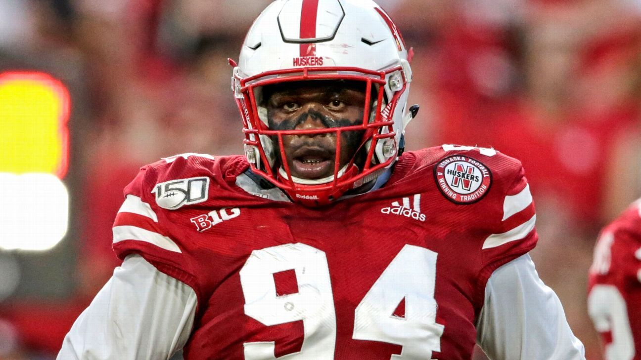 Nebraska's Khalil Davis suspended 1 game for striking Ohio State player ...