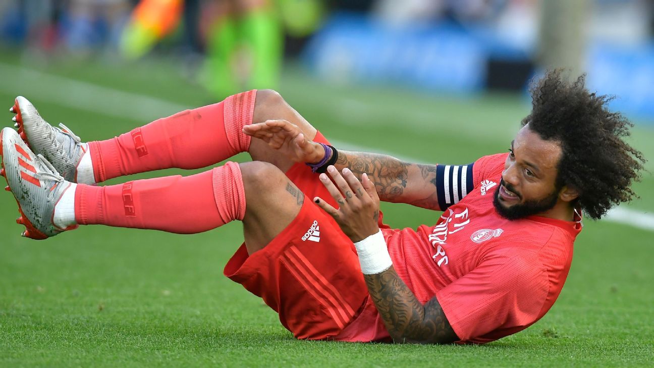 Real Madrid: Marcelo sufre una nueva lesión - ESPN