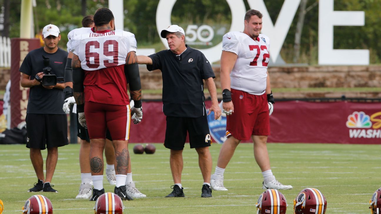 Interim coach Bill Callahan makes presence felt during first Redskins ...