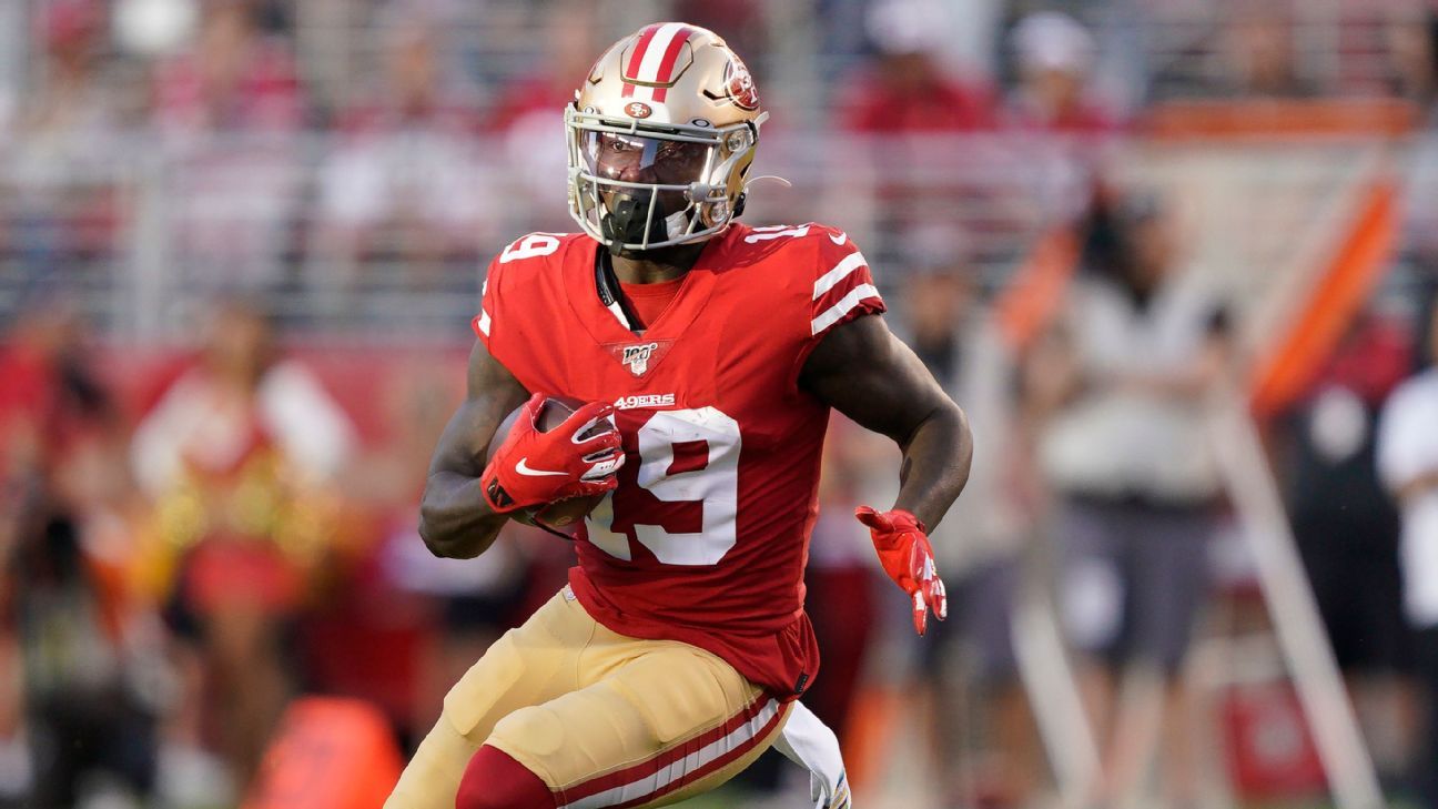 Lesiones marginan a Deebo Samuel, D.J. Jones con 49ers - ESPN