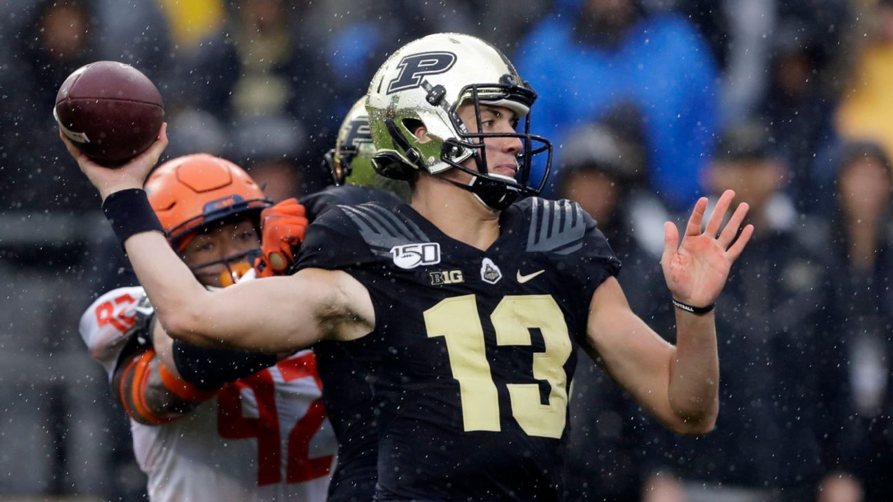 Purdue sticks with Jack Plummer as starting QB vs. Nebraska - ESPN