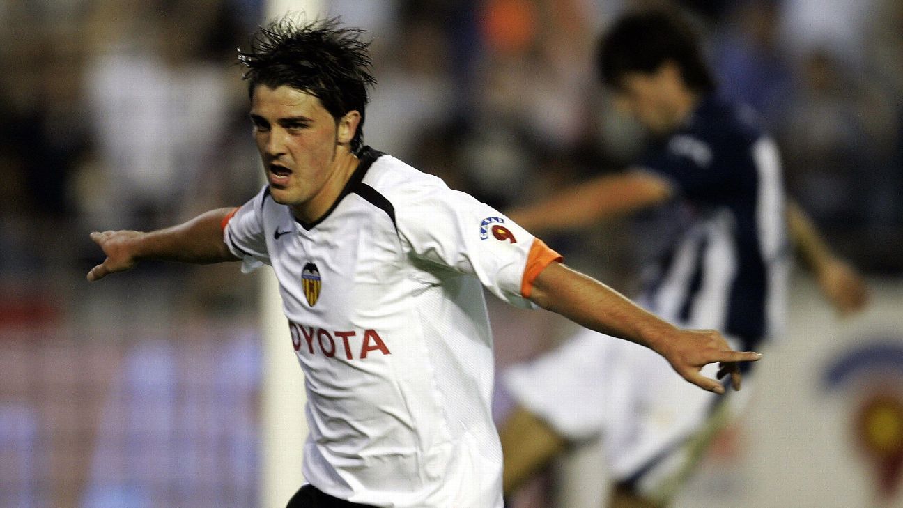 David Villa y los números de su carrera - ESPN