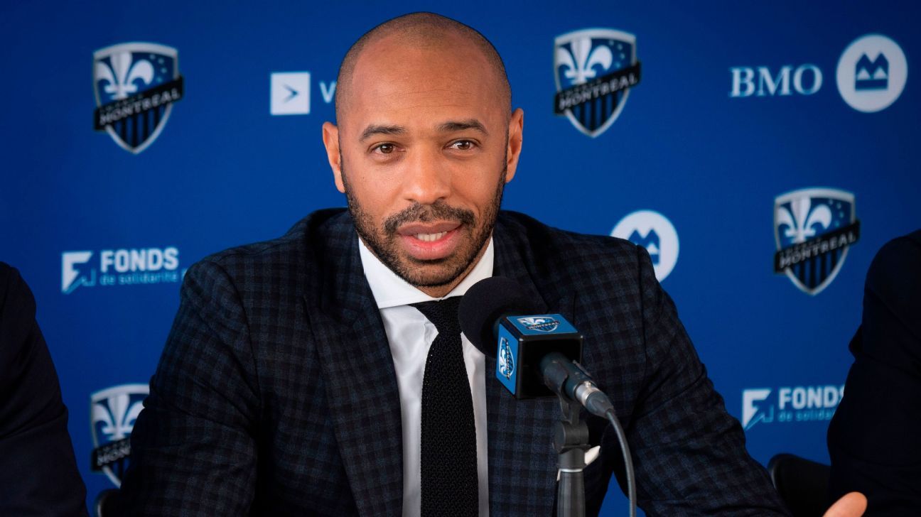 Thierry Henry takes over MLS' Montreal Impact aiming to take second ...