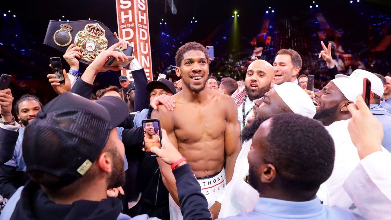 Anthony Joshua could fight at Tottenham Hotspur Stadium in next bout - ESPN