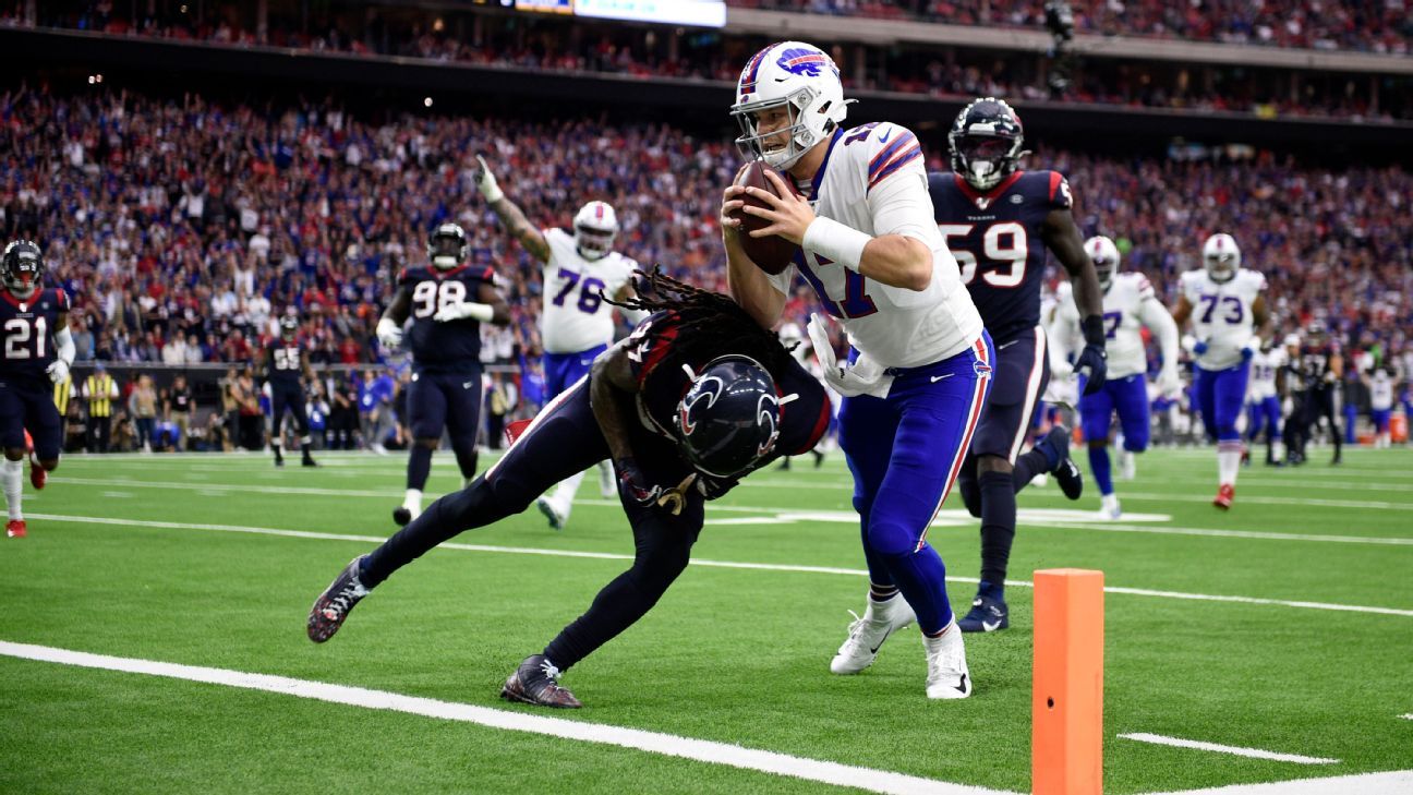 Josh Allen estableció récords en primera serie de Buffalo - ESPN