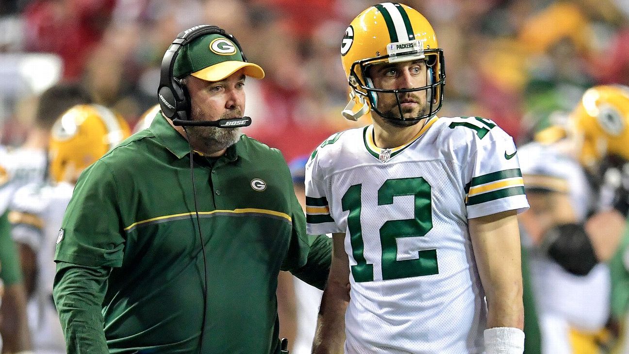 Packers coach Mike McCarthy loves Aaron Rodgers' run-the-table remark ...