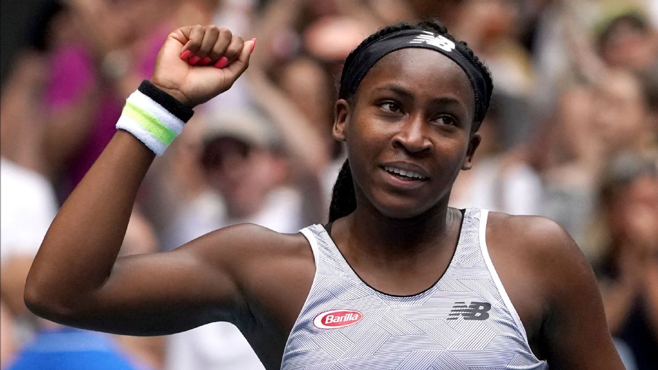 Coco Gauff, la centennial que ilumina al tenis - ESPN