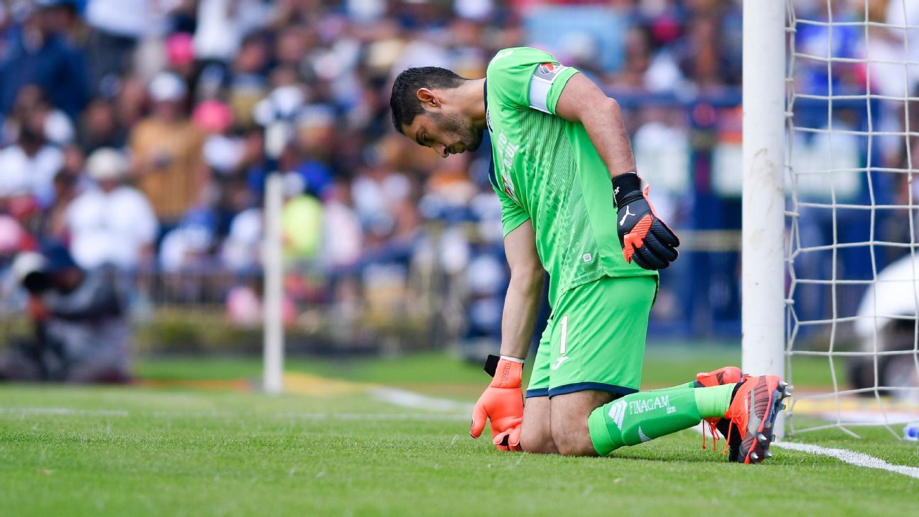 Jesús Corona, el segundo peor portero en efectividad de la Liga MX - ESPN