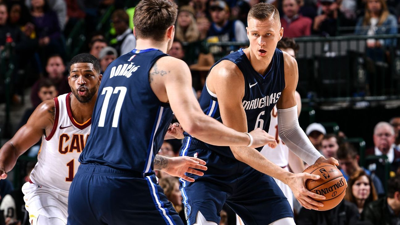 How Kristaps Porzingis sets up Luka Doncic and the NBA's best offense ...