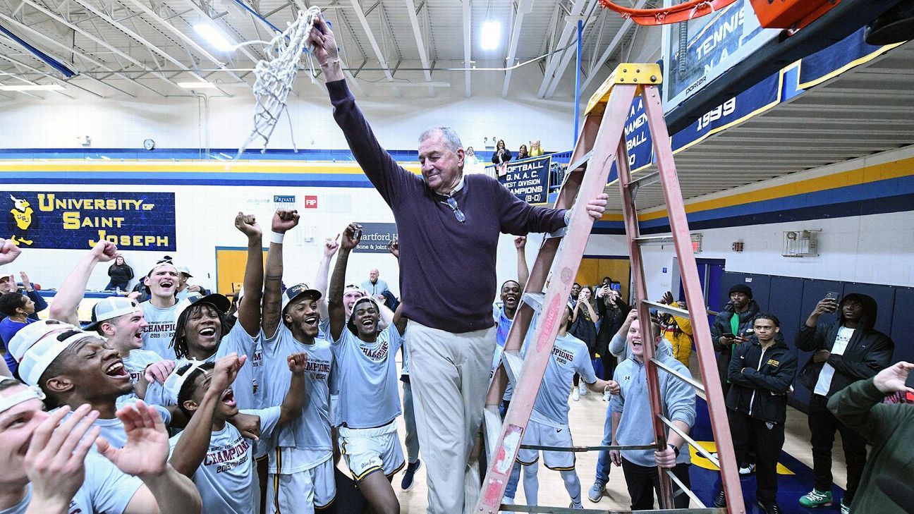 Jim Calhoun builds another winner with D-III Saint Joseph - ESPN