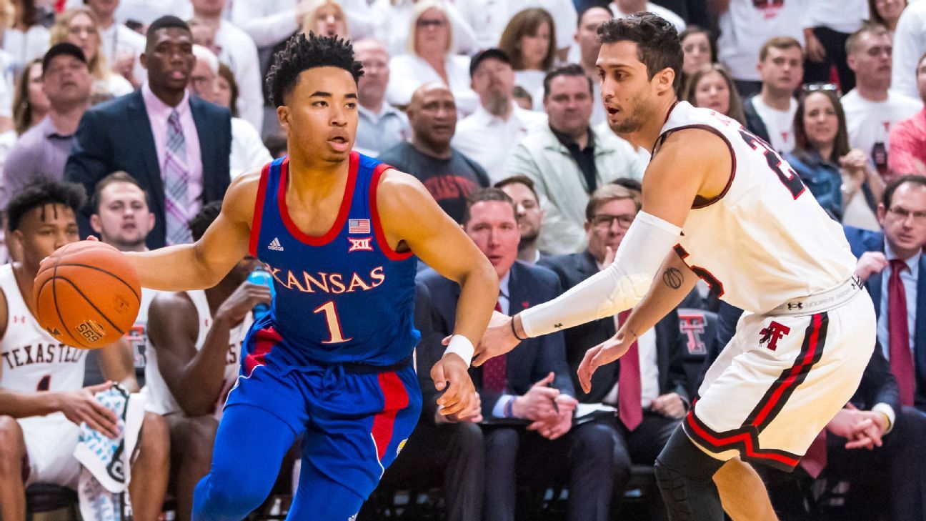 Kansas remains unanimous No. 1 in AP Top 25 poll - ESPN