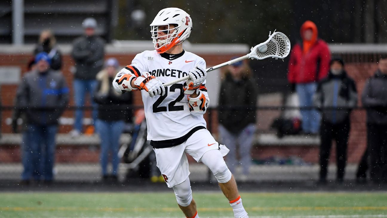 For Princeton all-time scorer Michael Sowers, playing lacrosse again ...