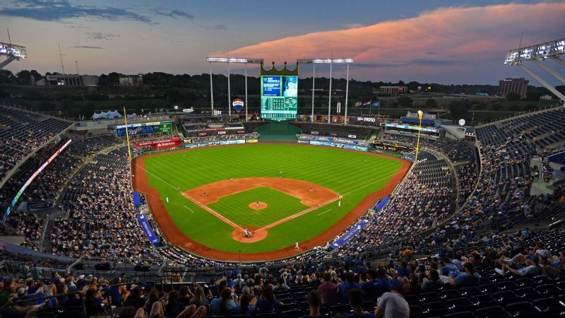 Royals modifica dimensiones del Kauffman Stadium - ESPN