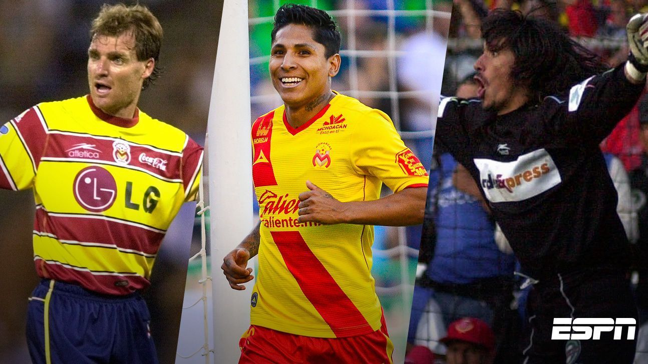 El once ideal de jugadores que marcaron la historia de Morelia - ESPN