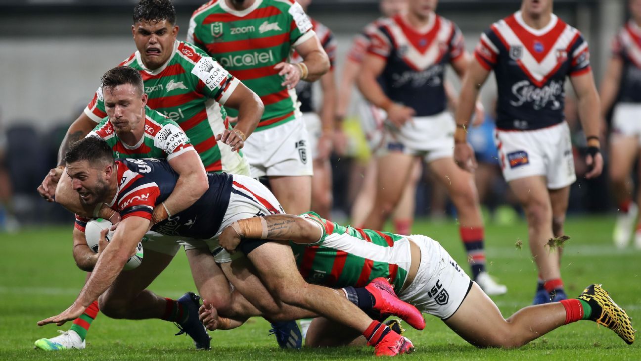 Sydney Roosters fullback James Tedesco outshines Rabbitohs Latrell ...