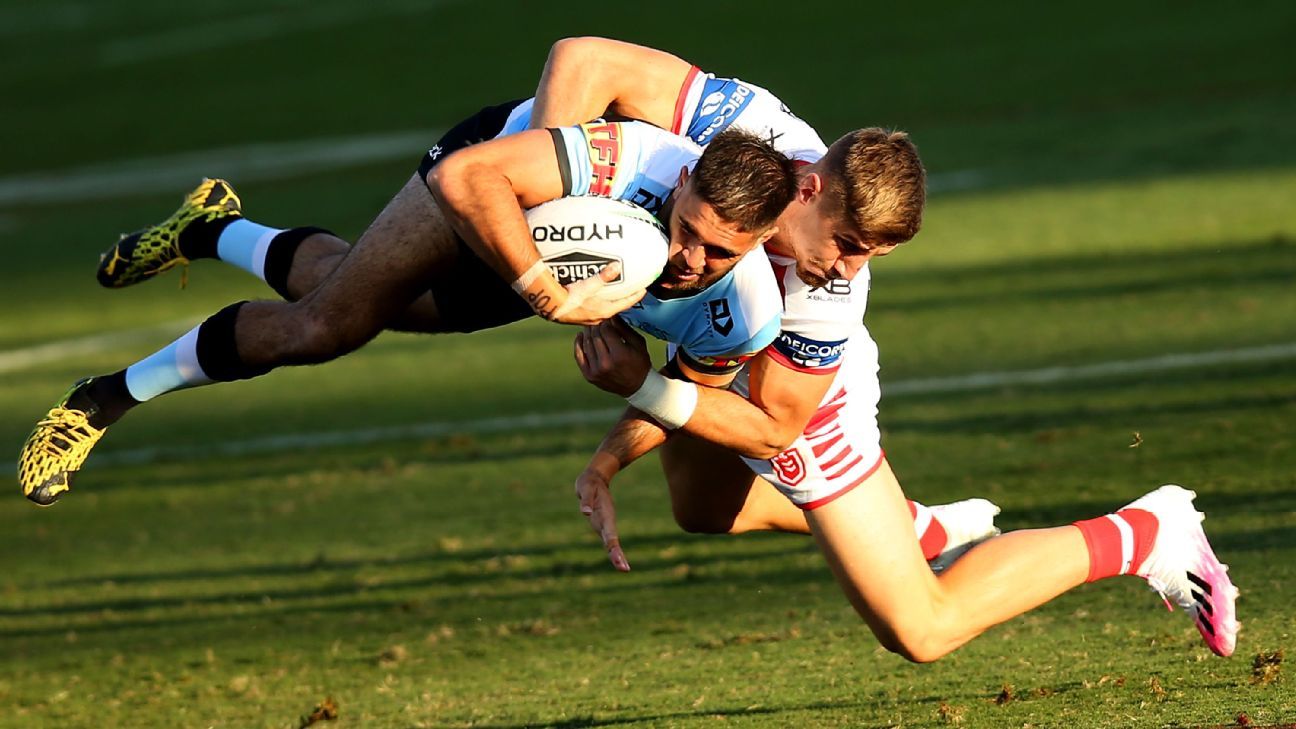 NRL Fullback Will Kennedy re signs with Cronulla - ESPN