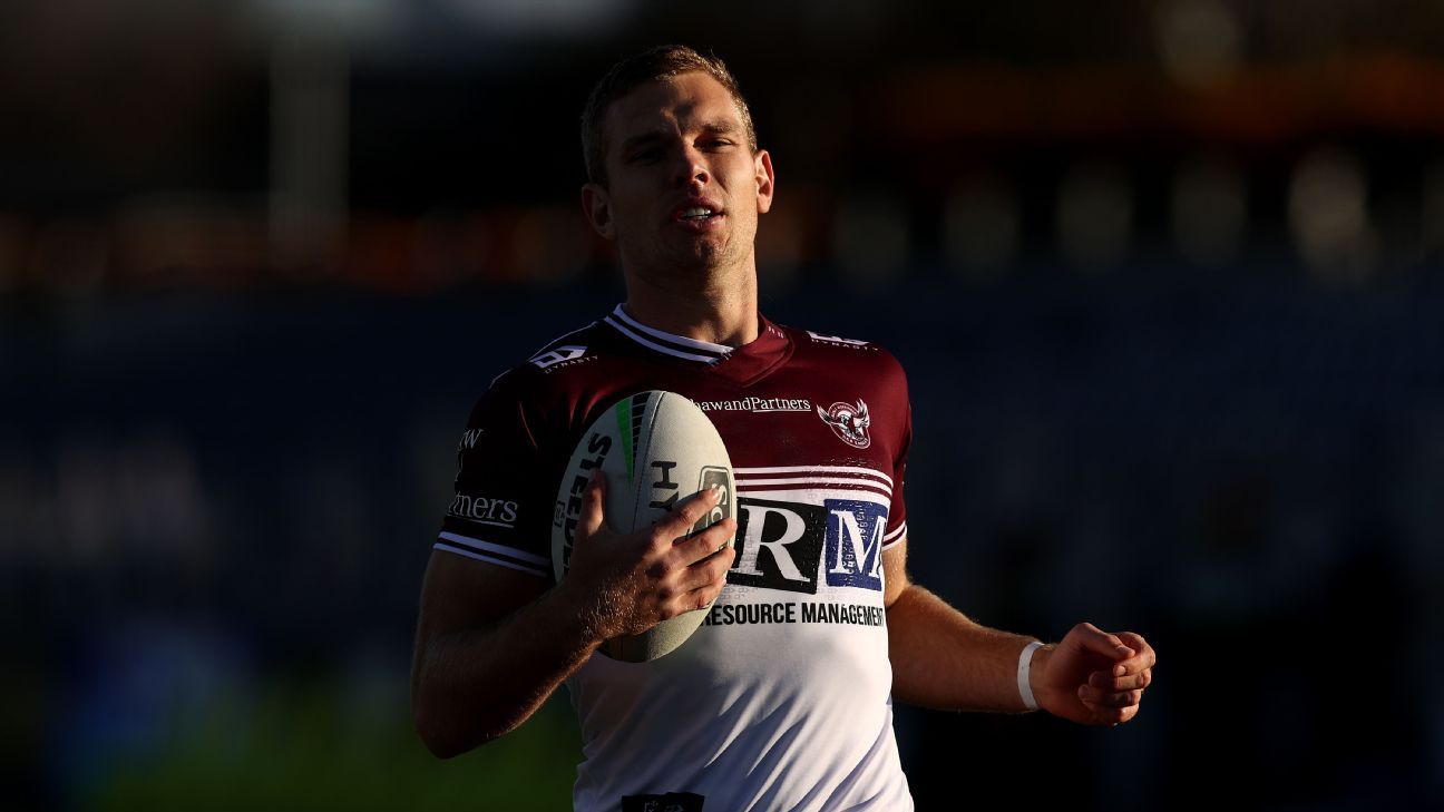 NRL Manly Sea Eagles star Tom Trbojevic given green light for return - ESPN