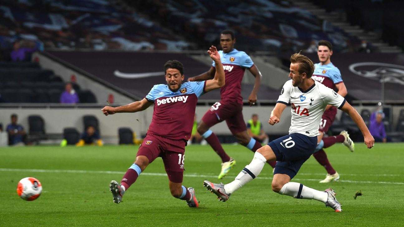 Kane Marca Pela Primeira Vez Em 2020 Tottenham Bate West Ham E Quebra