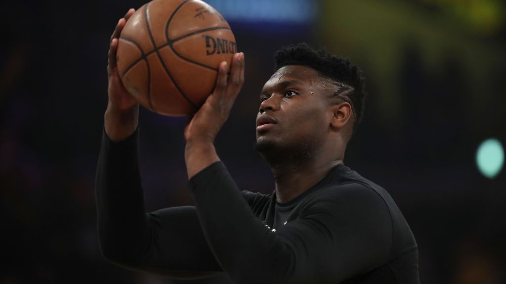 Zion Williamson trabajó fuerte para mantenerse en forma durante la ...