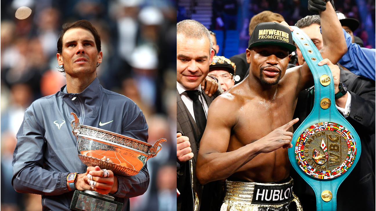 Fan vote: Rafael Nadal at French Open vs Floyd Mayweather as a pro - ESPN