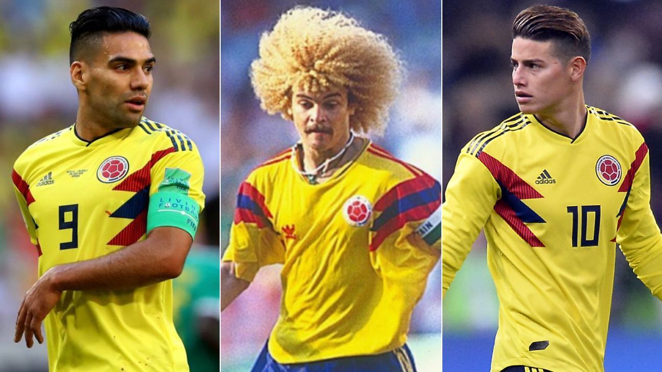 El once ideal histórico de Colombia en Copas del Mundo - ESPN