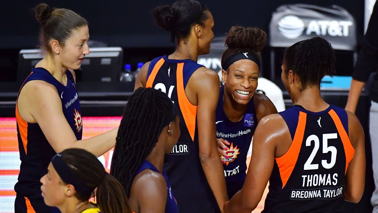 Connecticut Sun stars Thomas, Bonner announce engagement - ESPN