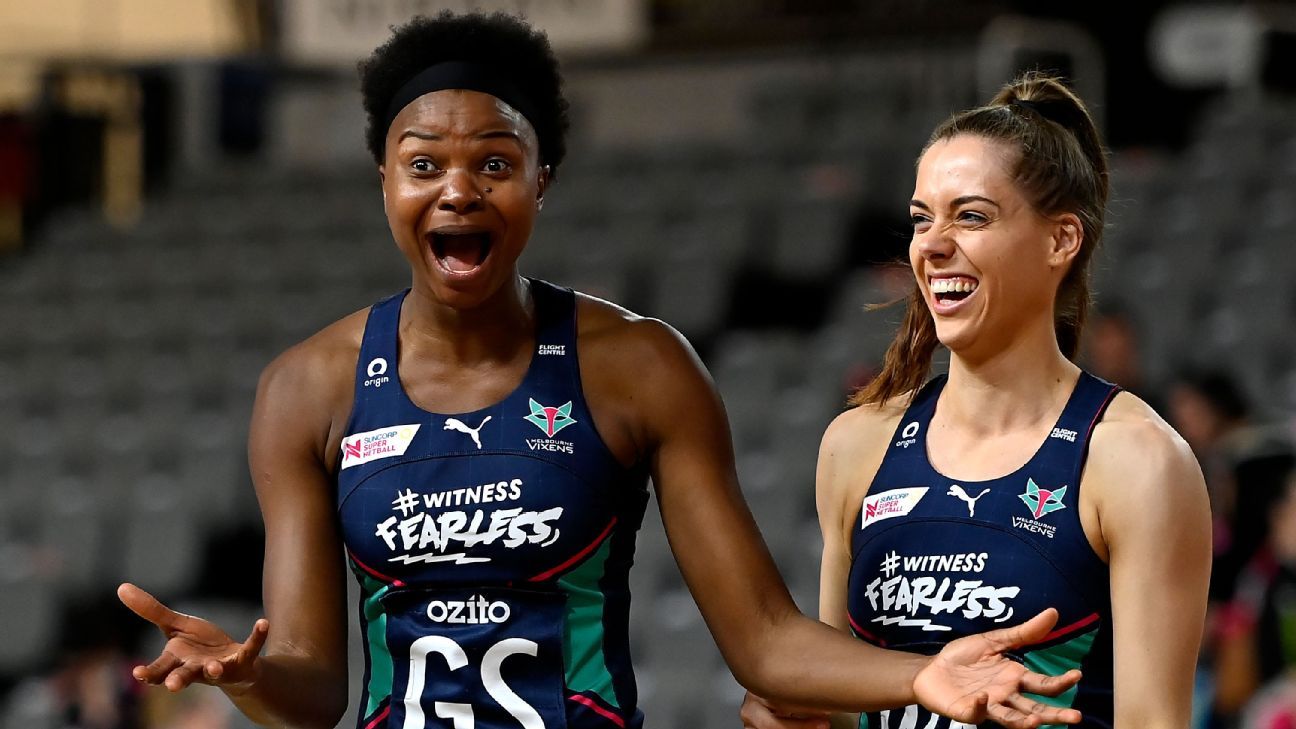 Vixens top Lightning ahead of Super Netball finals - ESPN