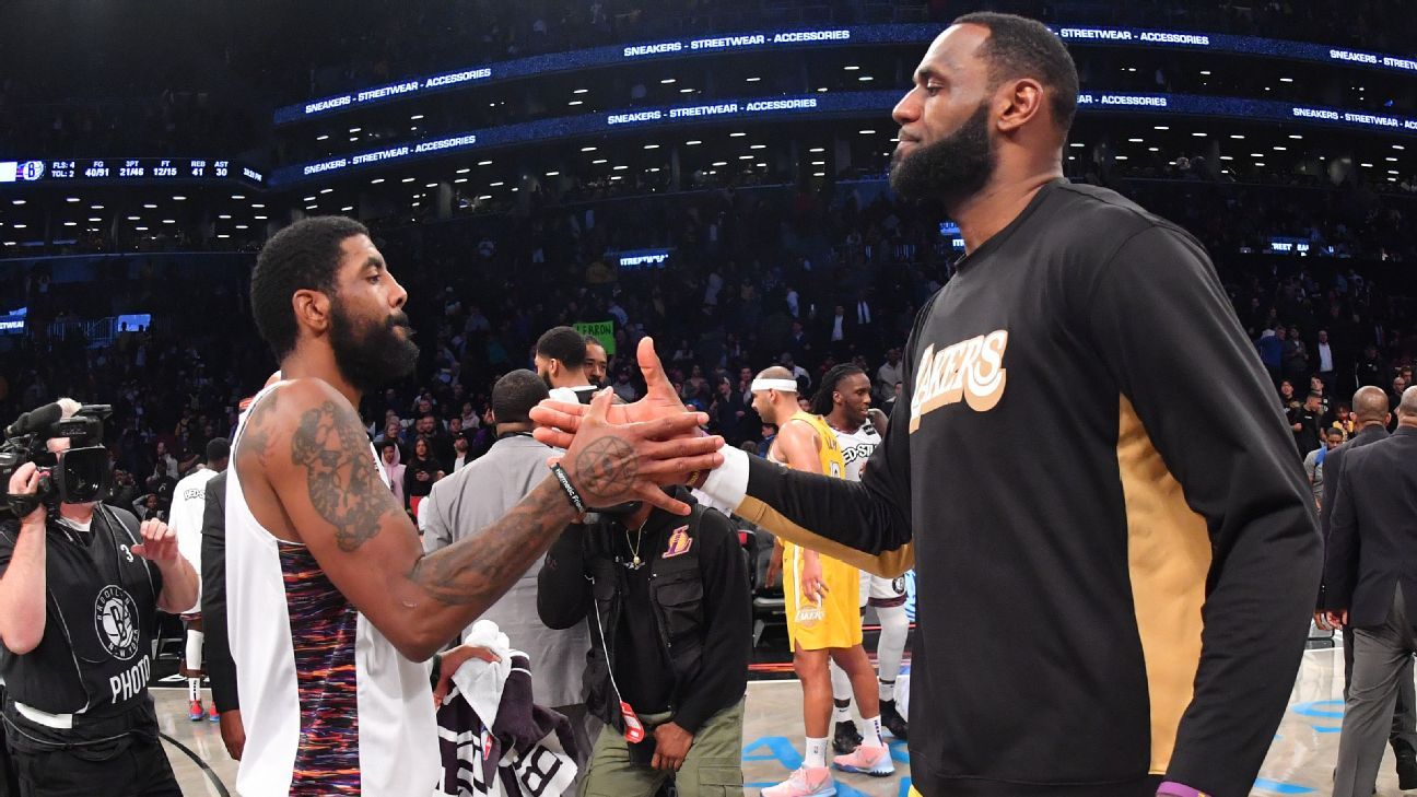 NBA: Recado a Kyrie Irving? LeBron James diz que não há ciúme com ...