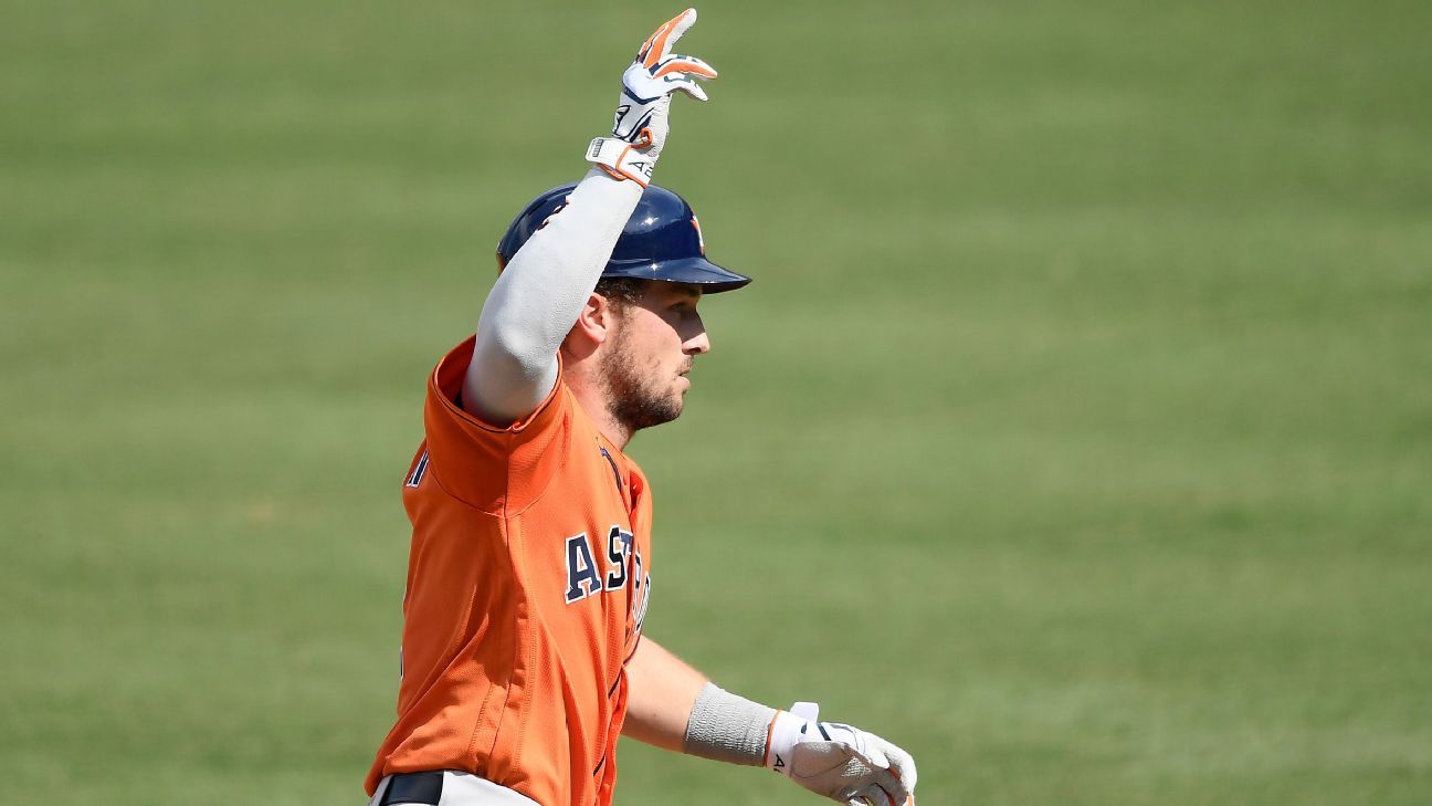 El tercera base de los Astros, Alex Bregman, es ¡Mr octubre 5! - ESPN