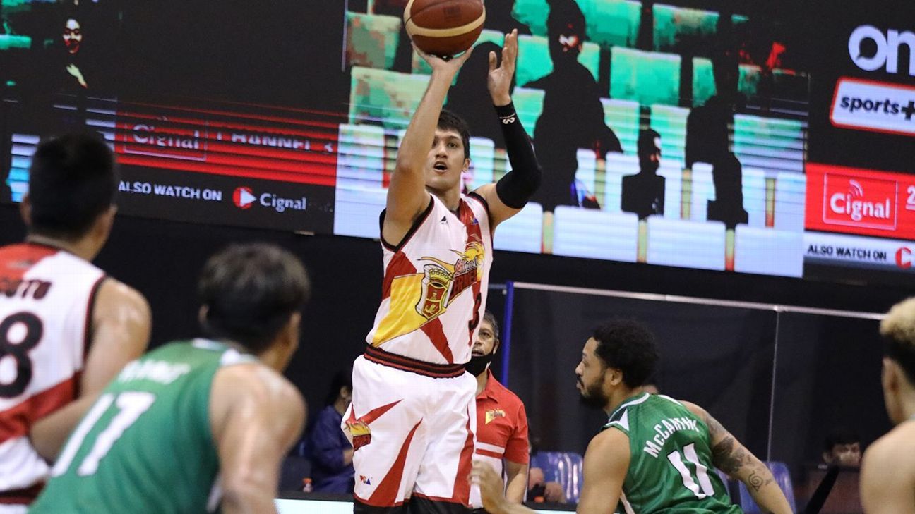 Beermen honor Romeo with big games from Tautuaa, supporting cast - ESPN