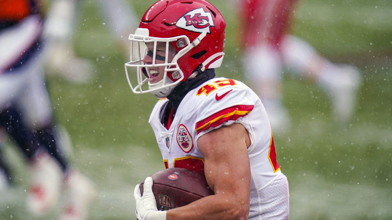 Chiefs scoring on offense, defense and special teams in the snow - ESPN