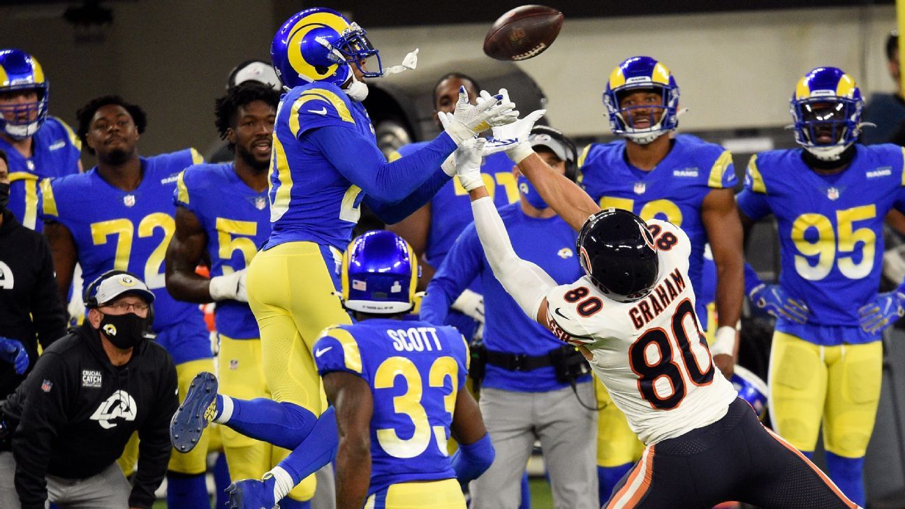 Los Angeles Rams' defense powers bounce-back win over Chicago Bears - ESPN