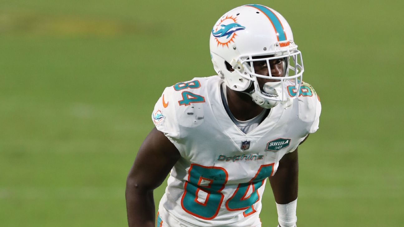 Dolphins canjean a Isaiah Ford a New England Patriots - ESPN