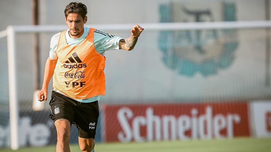 Lucas Martínez Quarta ya está en el predio de Ezeiza con la Selección ...