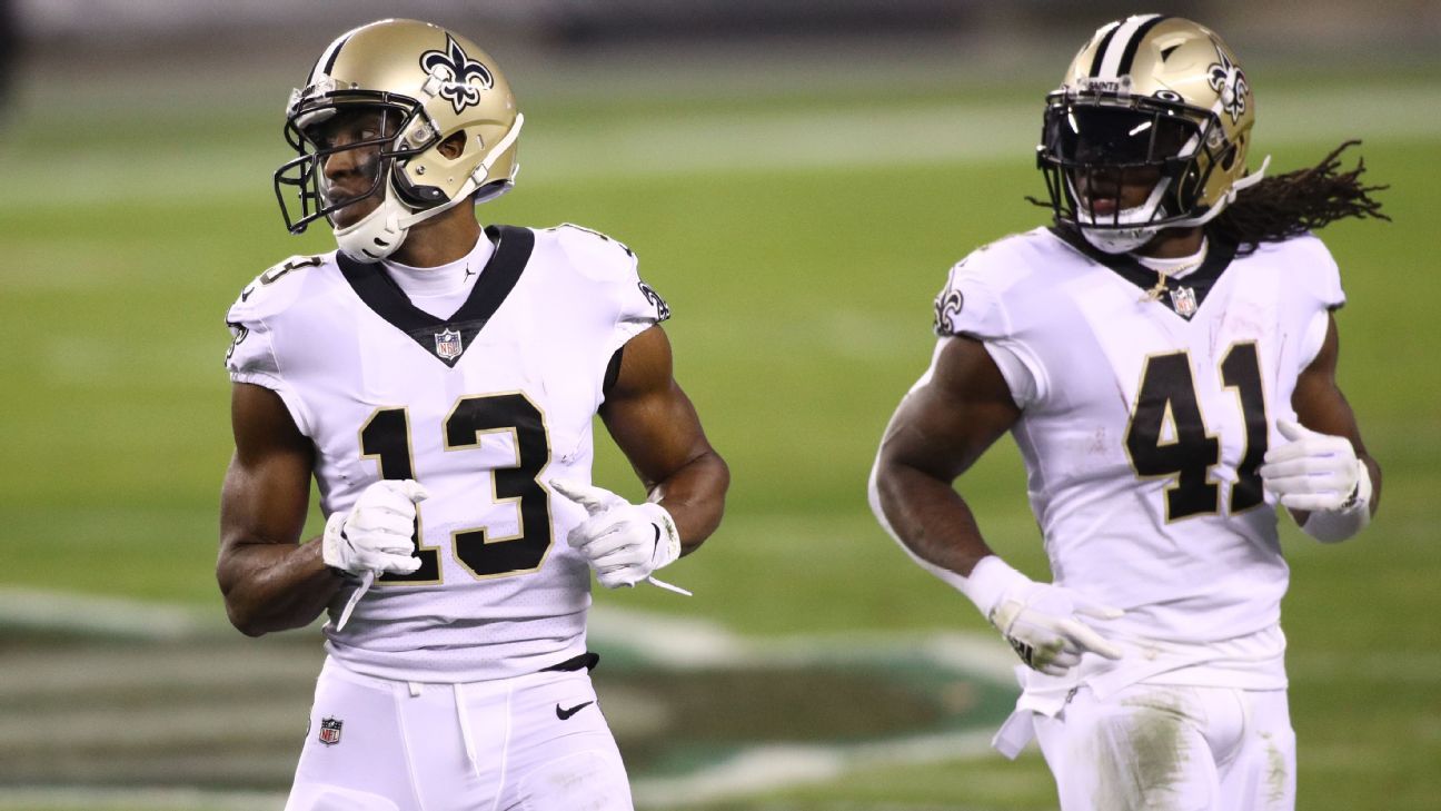 Saints activan a los estelares Alvin Kamara y Michael Thomas - ESPN