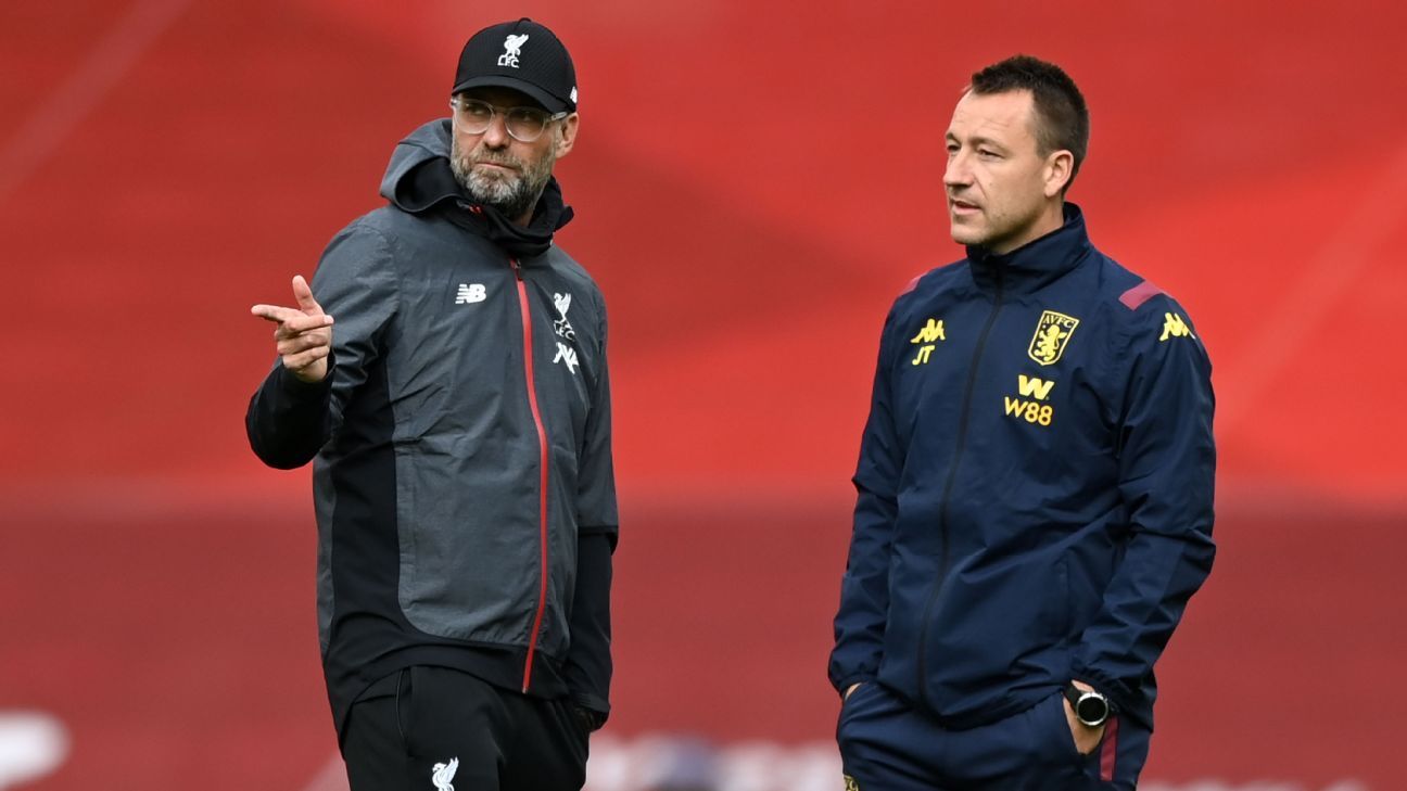 Terry provoca o Liverpool em rede social depois de queda de sequência ...