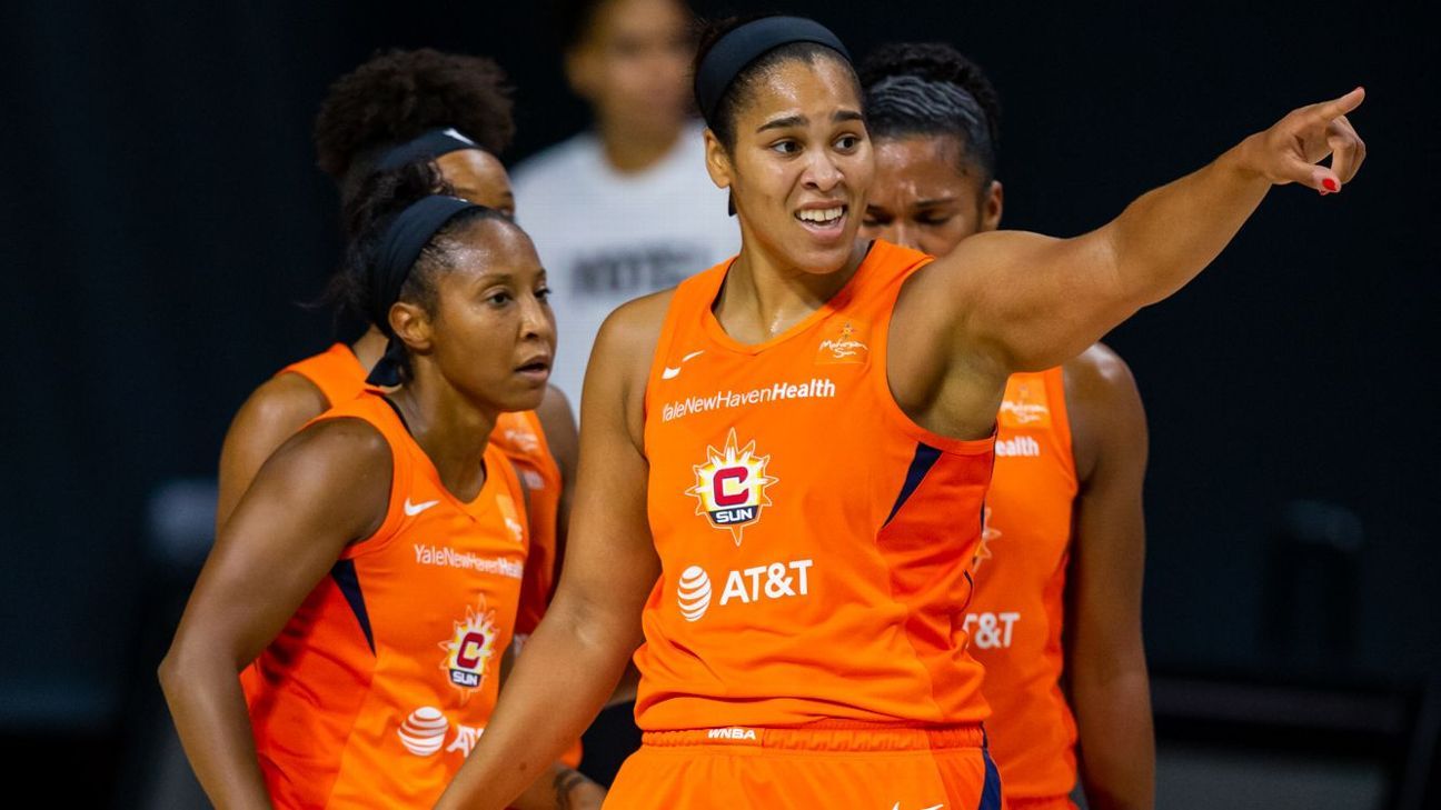 Connecticut Sun forward Brionna Jones captures WNBA's Sixth Player of ...