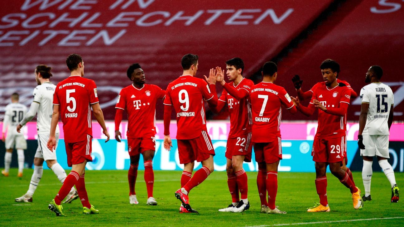 Bayern Munich vs. TSG Hoffenheim - Reporte del Partido - 30 enero, 2021 ...