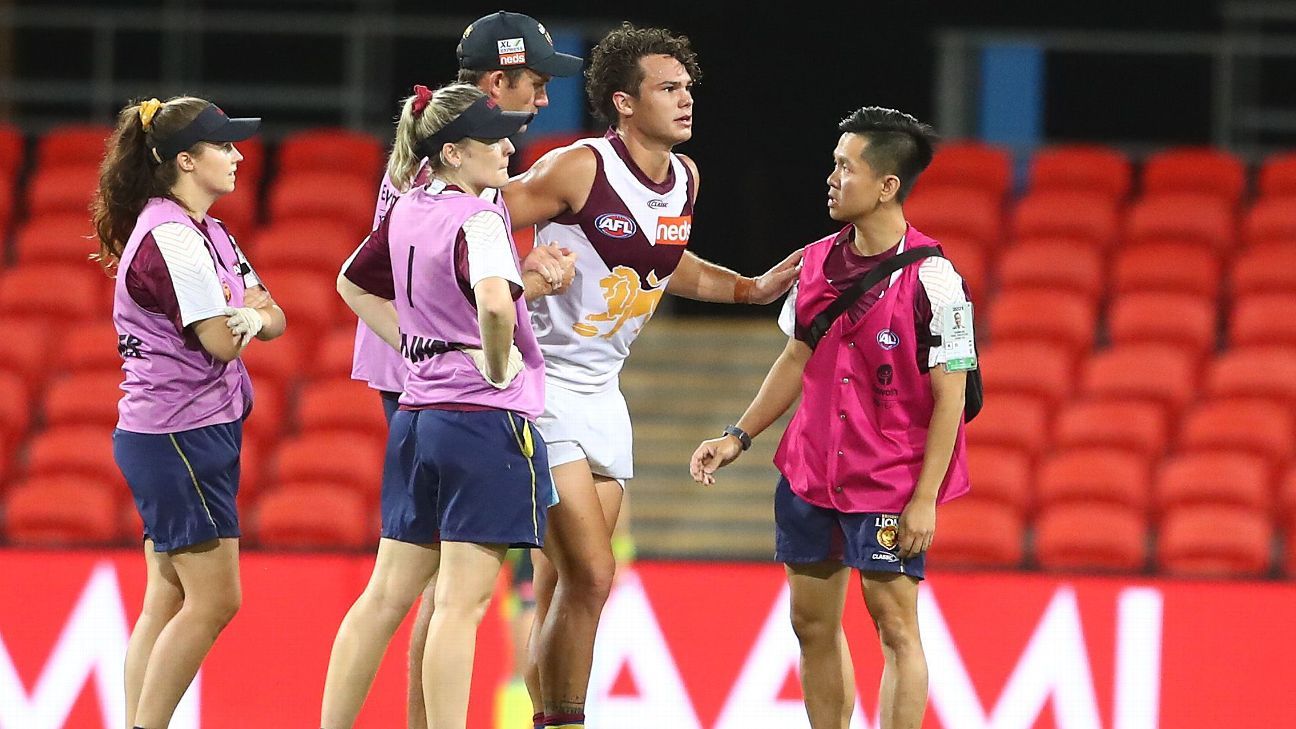 Cameron Rayner ruptures ACL, will miss all of season 2021 - ESPN