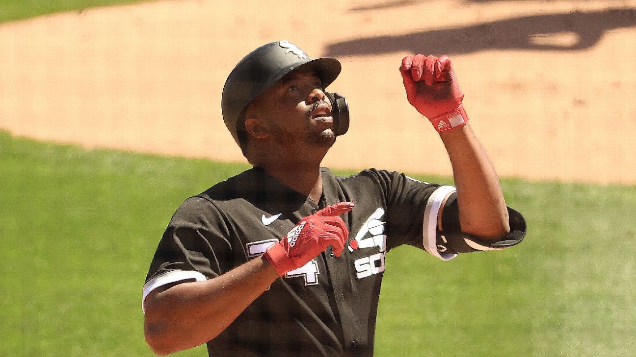 Eloy Jiménez hará su debut de temporada este lunes en Kansas City - ESPN