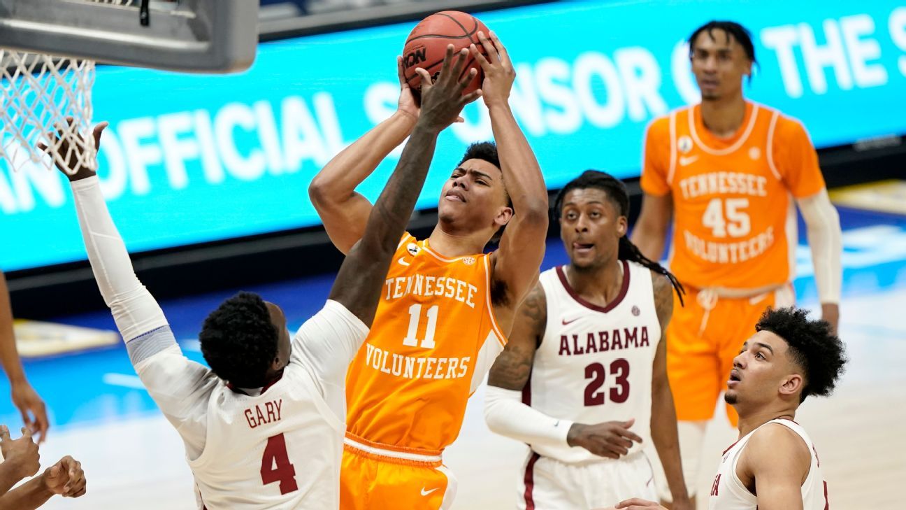 Jaden Springer of Tennessee Volunteers declares for NBA draft, signing ...