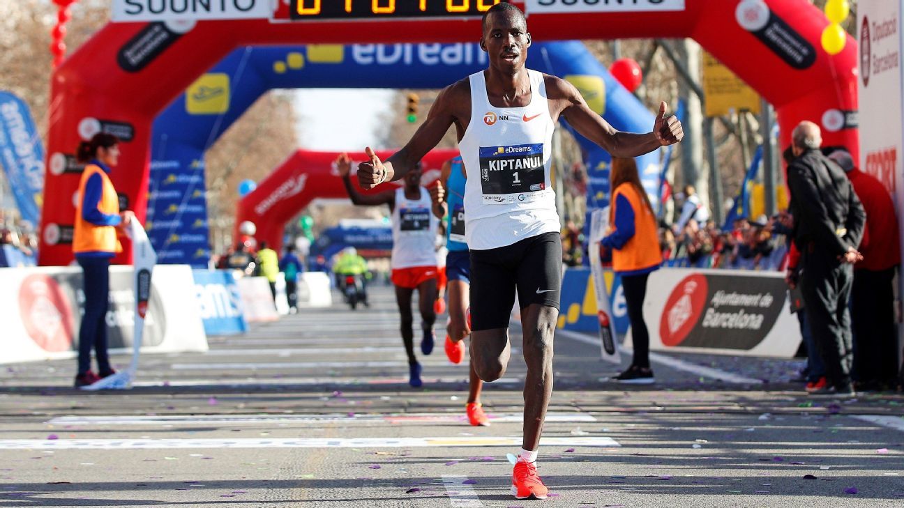 Eric Kiptanui y Angela Tanui ganaron en Siena - ESPN